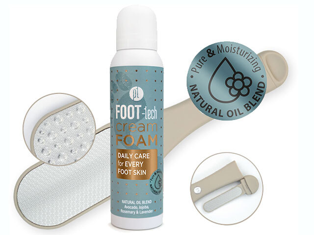 FOOT-tech Cream Foam – Daily Care s pilníkem Magnum